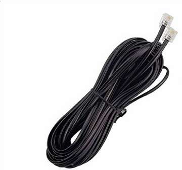Etake LAN Cable 3 m RJ11 Telephone Modem Line Cord Cable, Telephone ...