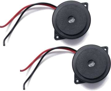 INSIGNIA LABS Big Buzzer with Small Enclosed Piezo Electronic Buzzer ...