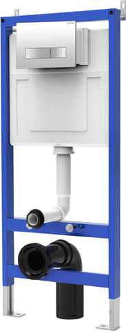 Plantex Concealed Flush Tank/Frameless Dual Flush Tank/Cistern Flush ...