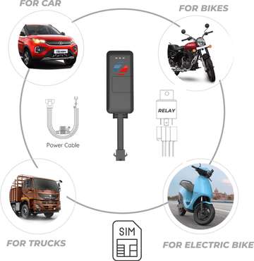 WheelsEye GPS Tracking Device for Truck with Remote Lock - 4 Year ...