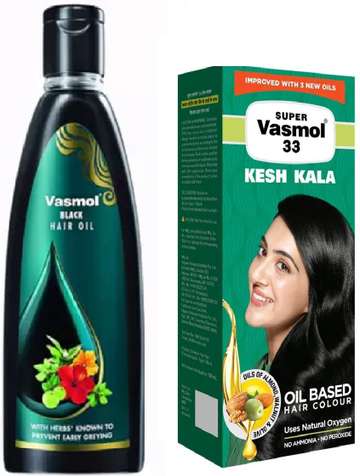 VASMOL Super Hair (Kesh Kala_100 ML) PACK OF 2 Hair Oil - Price in ...