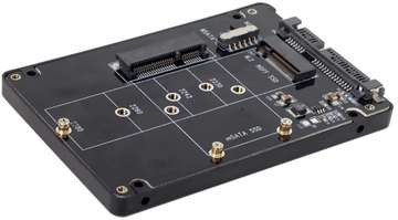 ULTRABYTES M.2 SSD to 2.5 inch SATA Adapter with Case, SATA Based NGFF ...