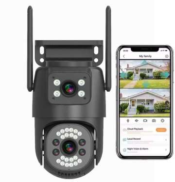CP PLUS CP-UNP-D2521L10-DN 2MP Full HD Network IR PTZ Camera– 100 Mtr ...