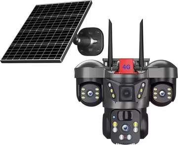Trueview T18200 4G Mini PT Solar Linkage 3MP+3MP Dual Intelligent ...