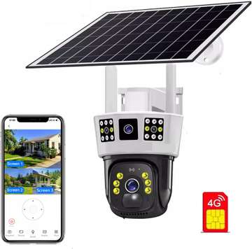 Trueview T18200 4G Mini PT Solar Linkage 3MP+3MP Dual Intelligent ...