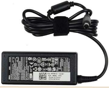DELL Original Laptop Charger Small Pin 65watts 65 W Adapter - DELL ...