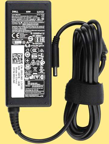 DELL Original 19.5v 4.5mm Pin Laptop AC Black 65 W Adapter - DELL ...