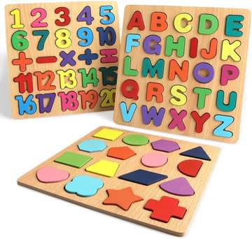 Easymart Baby Wooden Learning Educational Toy ABCD Board for Kids Price ...
