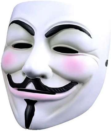 Jaash Anonymous Mask for Kids & Adults- Halloween Masks, Hacker Mask ...