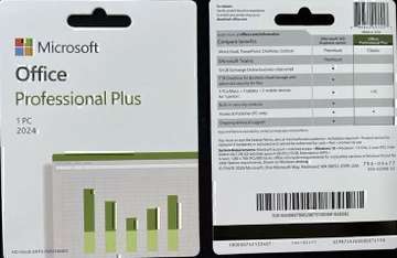 MICROSOFT Office Professional Plus 2021 Activation Key Card (1 User ...