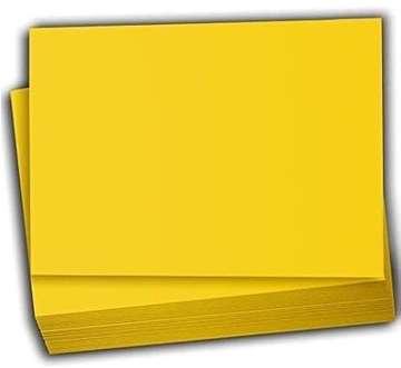 Flipkart.com | FRKB A4 Size Fluro Yellow Color Paper 50 Sheets for ...