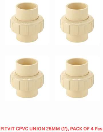 Fitvit CPVC BRASS MTA 20MM (3⁄4'), PACK OF 5 PCS, 20 mm Plumbing Pipe ...