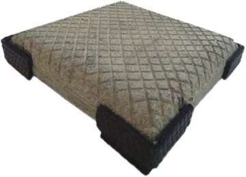 QBIC Portable Laundry Stone / Natural Washing Stone with iron stand ...