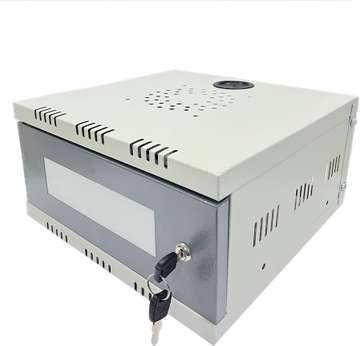MVIKAS 9U CCTV/DVR/NVR Cabinet Box/DVR Rack Wall Mount with Lock ...