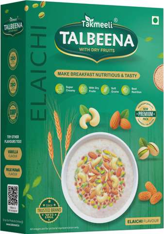 Takmeeli Talbeena With Dry Fruits ( Elaichi Flavour) Pack Of 1 - 250 g ...
