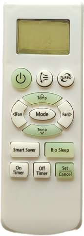 Samsung Universal Split Ac Samsung Split Ac Remote Controller - Samsung ...