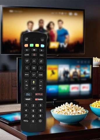 MARS New Jio Voice Control smart TV remote Bluetooth Compatible with ...