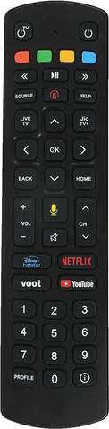 Pro Jio Fiber Voice Remote Jio Fiber Set Top box Voice Remote control ...