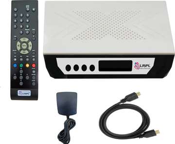 LRIPL HD MPEG-4 DD Free Set Top Box | USB & HDMI Port | Inbuilt Wifi ...