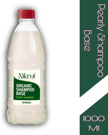 Nikrut Organic Shampoo base Pure & Natural (clear) (1000 ML)(1kg ...