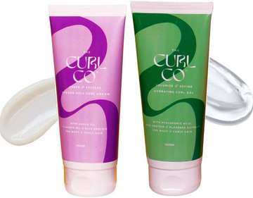 The Curl Co Soft Hold Curl Cream & Curl Gel Hair Cream - Price in India ...