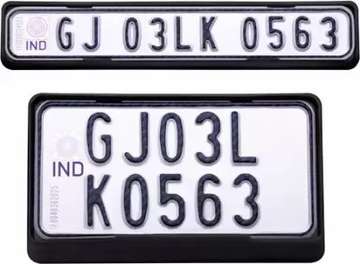 MH fashion Vip Number Plate Car Number Plate Price in India - Buy MH ...