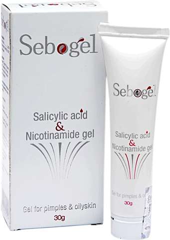 Sebogel Salicylic Acid & Niacinamide Gel for Pimples & Oily Acne-Prone ...