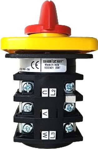 Salzer (L&T) Load break switch 32309 16A 3Pole ONOFF S16 B33 Cam ...