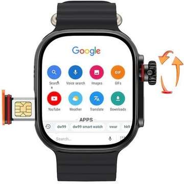 SEHUB WS10 Ultra 3+1 Premium 5G Smart Watch 8 GB RAM+128 GB Storage ...