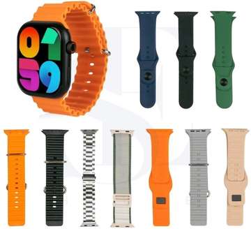SEHUB WS10 Ultra 3+1 Premium 5G Smart Watch 8 GB RAM+128 GB Storage ...