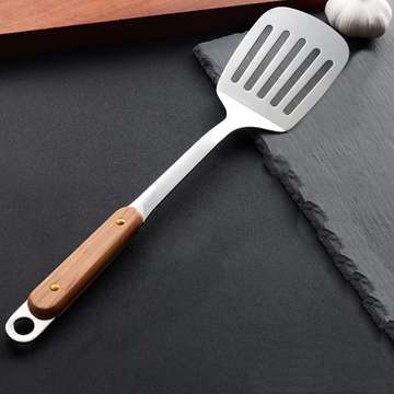 Cutlux 1 Piece Stainless Steel Turner Spatula Palta 35 cm Length ...