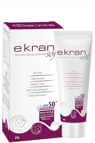 Ekran Sunscreen - SPF 50 PA+++ Soft SPF 50+ Silicone Sunscreen SPF 50 ...