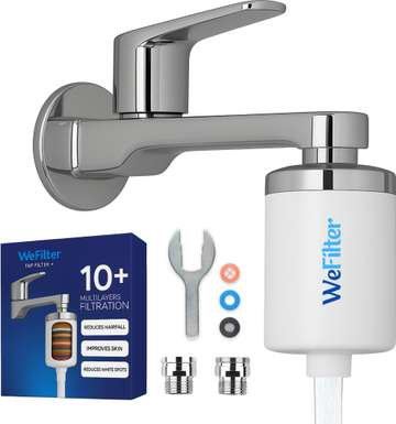 purifit Atom Shower & Tap Filter for Hard Water | Reduces Hair Fall ...