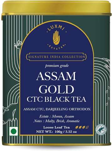 Trootaste Gold Assam Tea With 10% Aromatic Long Leaves|Loose Leaf Tea ...