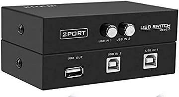 Etake 2 Port Printer Connecter 2 Pc to 1 printer Sharing Switcher ...