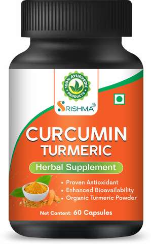 Nakpro Curcumin Tablets with Piperine & 95% Curcuminoids, Anti ...