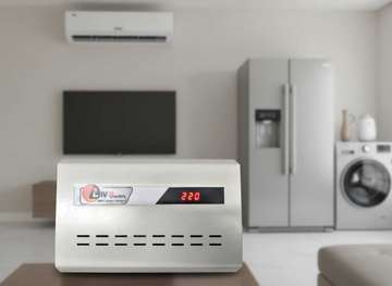 Blue Star VS413DTA-GT Electronic 4KVA(130-280VAC) Voltage Stabilizer ...