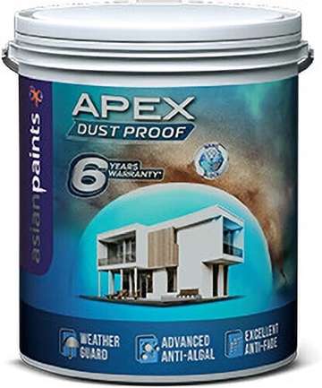 Asian Paints ACE EXTERIOR EMULSION WHITE Emulsion Wall Paint Price in ...