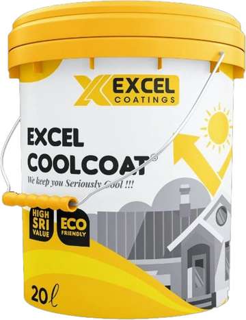 excel coatings Excel CoolCoat - Solar Heat Reflective Cool Roof Paint ...