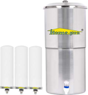 Home-pro Manual Water Filter | Carbon Candle For Fast Filteration | 16 ...