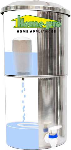 Home-pro Manual Water Filter | Carbon Candle For Fast Filteration | 16 ...