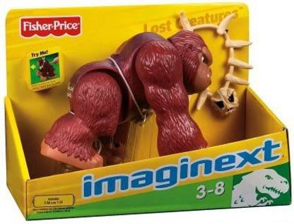 FISHER-PRICE Imaginext Lost Creatures Gorilla - Imaginext Lost ...