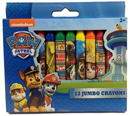 Flipkart.com | Spin Master Nickelodeon Paw Patrol 12 Jumbo Crayons ...