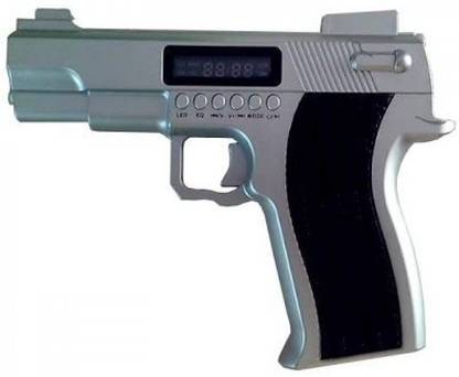 Gadgetbucket Gun Shaped Mp3 Player With FM, Torch, Aux in and with Gun ...