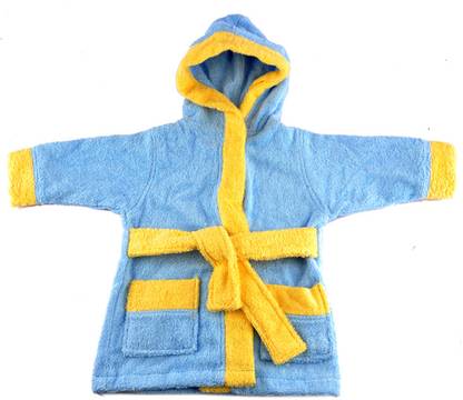 MeeMee Blue Bath Robe - Buy MeeMee Blue Bath Robe Online at Best Price ...
