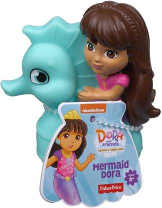 FISHER-PRICE Nickelodeon Dora and Friends Bath Squirter - Mermaid Dora ...