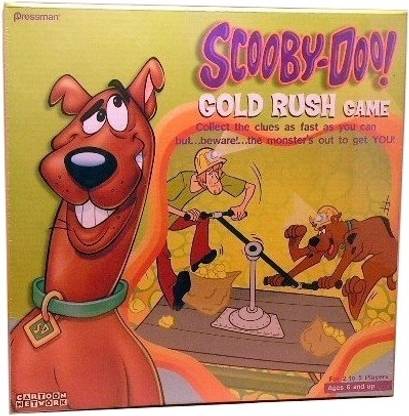 Pressman Scooby-Doo Gold Rush Party & Fun Games Board Game - Scooby-Doo ...