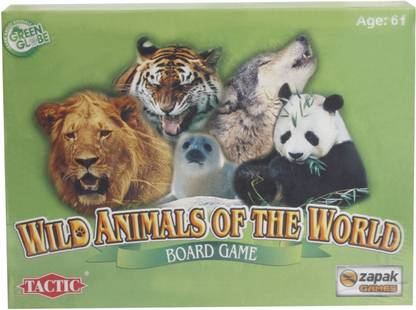 Reliance Wild Animals of the World Board Game - Wild Animals of the ...