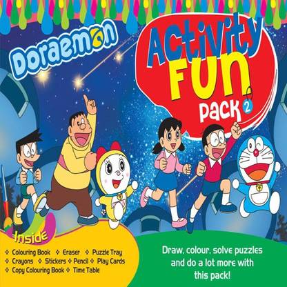 BPI Doraemon - Fun Activity Pack 2 Party & Fun Games Board Game ...