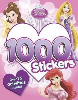 Disney Princess 1000 Stickers - Over 75 Activities Inside!: Buy Disney Princess 1000 Stickers ...